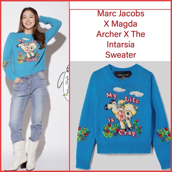 Marc Jacobs | Sweaters | Marc Jacobs X Magda Archer X My Life Is Crap ...
